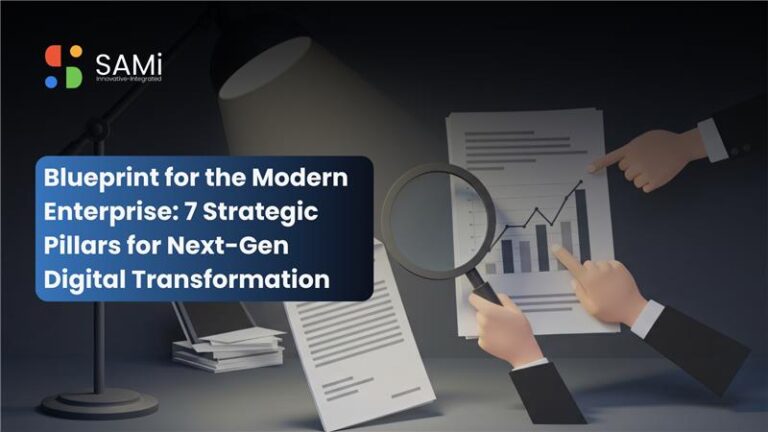 C-suite blueprint outlining the seven pillars of next-gen digital ...